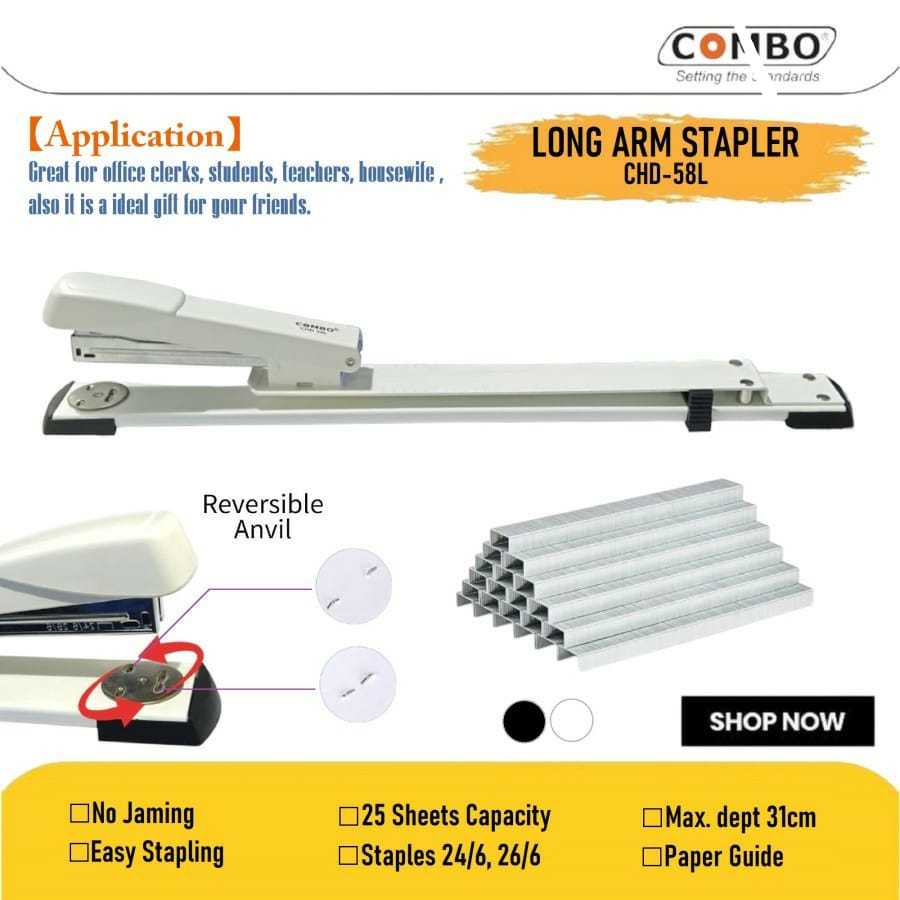 Long Arm Stapler CHD-58L / Middle Binding Stapler / Binding Stapler ...