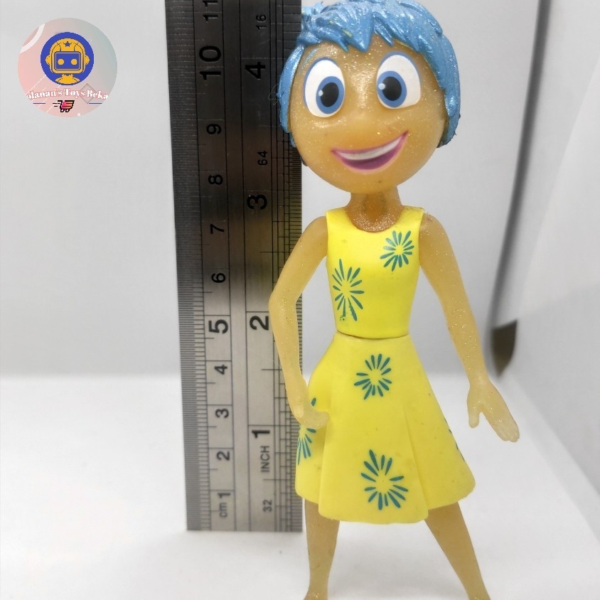 Disney mini figure / Pixar Inside Out Joy | Shopee Philippines