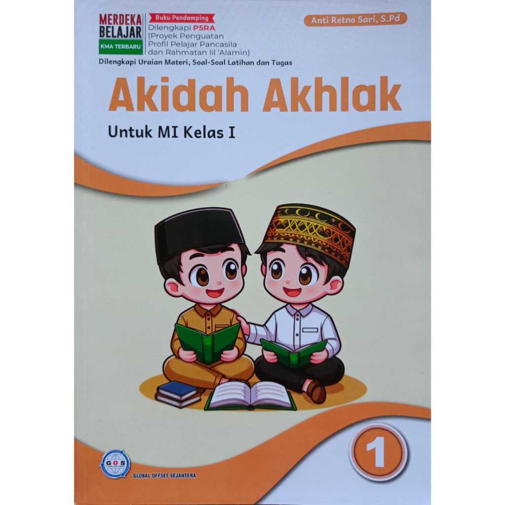 Moral Creed Package Book for Grade 1 Elementary School/Islamic ...