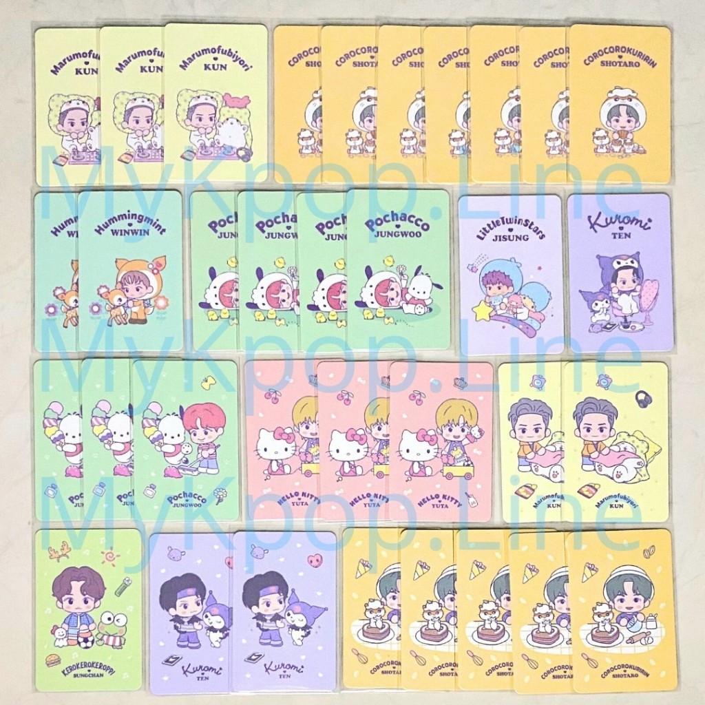 PC NCT Sanrio Concept Ready Official Photocard 127 Dream WayV Concept ...