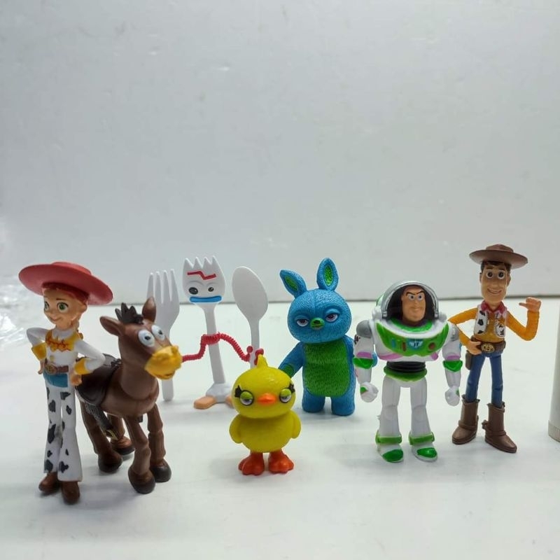 Static figure toy toy story boxset mini statue detail set toy story 4 ...