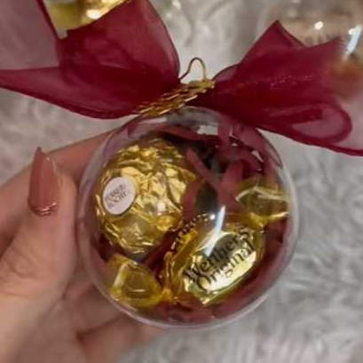 Crystal Ball Ferrero Rocher Wedding Door Gift Sourvenir Wedding Custom ...