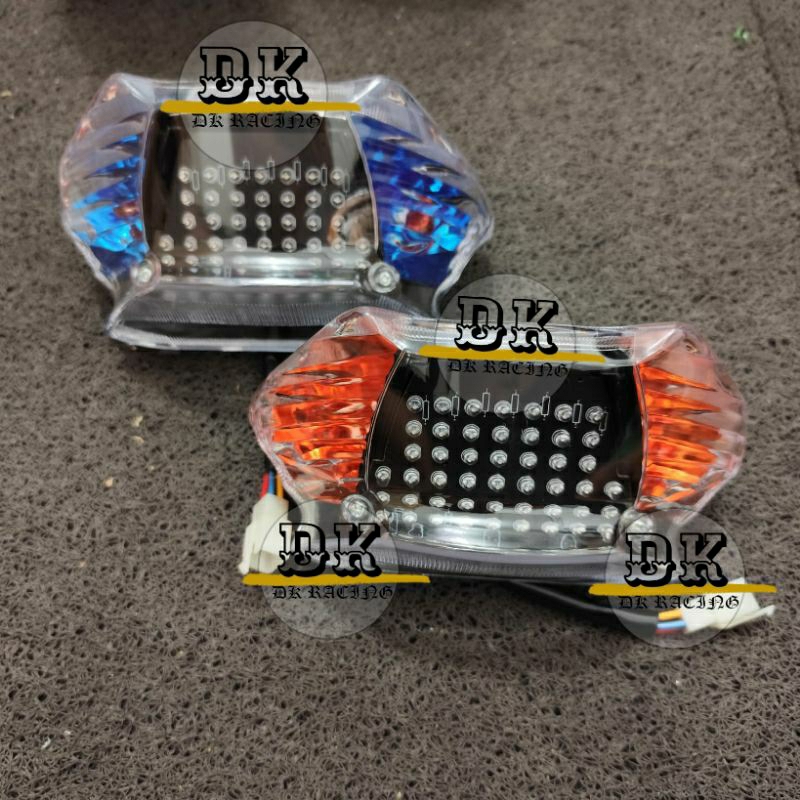 LED RUNNING MIO SPORTY 5TL AND MIO SMILE STOPLAMP COSTUM MIO SPORTY MIO ...