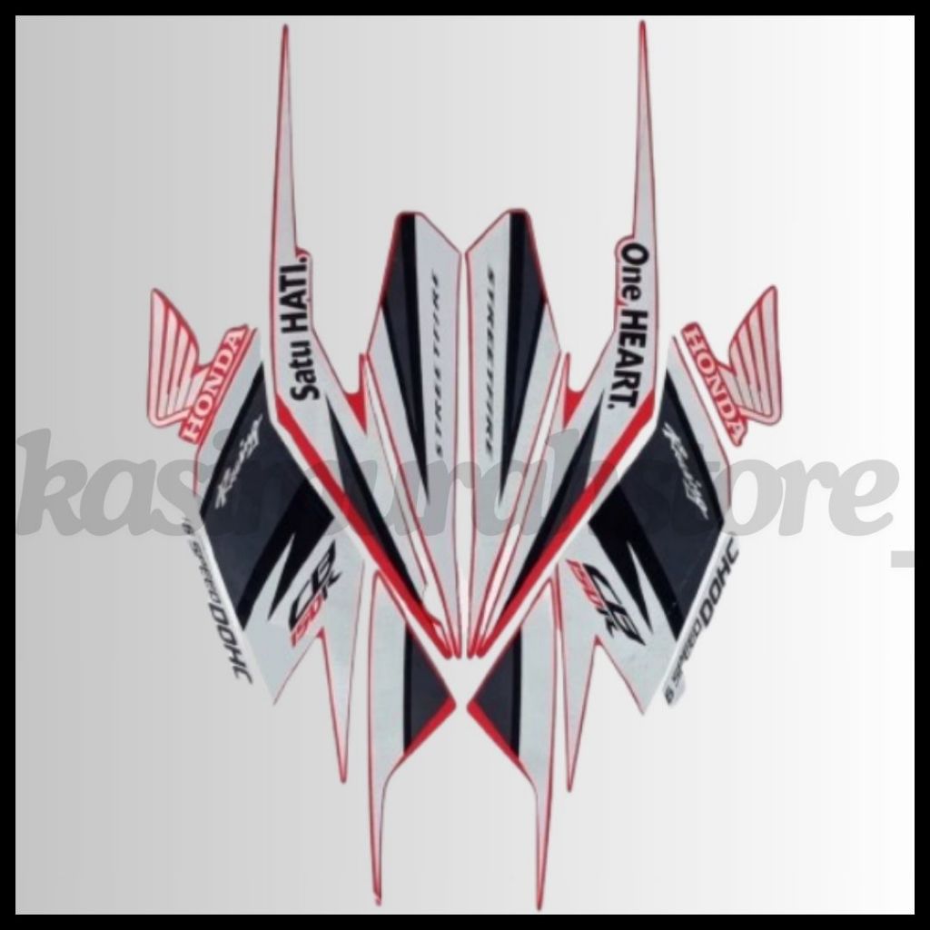 Honda CB 150 R 2018 Striping Sticker - List of 2018 CB 150 R Standard ...