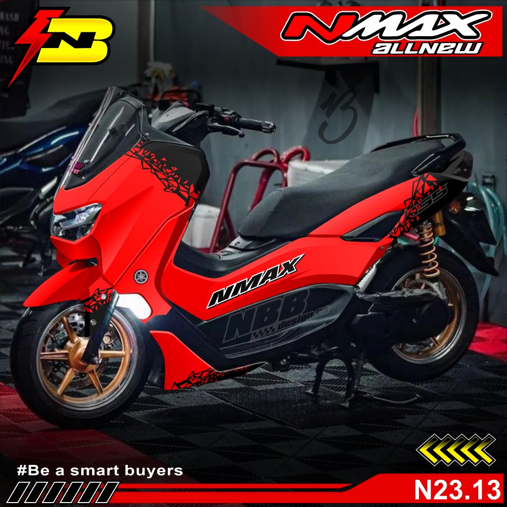 Decal Sticker Yamaha Nmax New 2020 2021 2022 2023 Full Body Fullblok ...