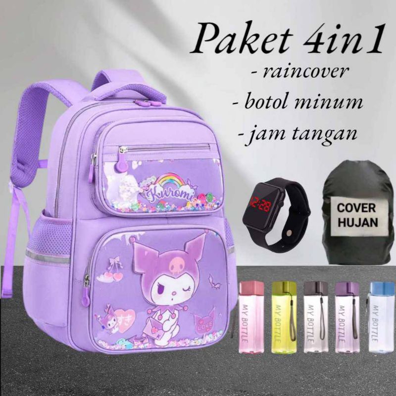 School backpack for girls Lol hello Kitty sanrio character | Shopee ...