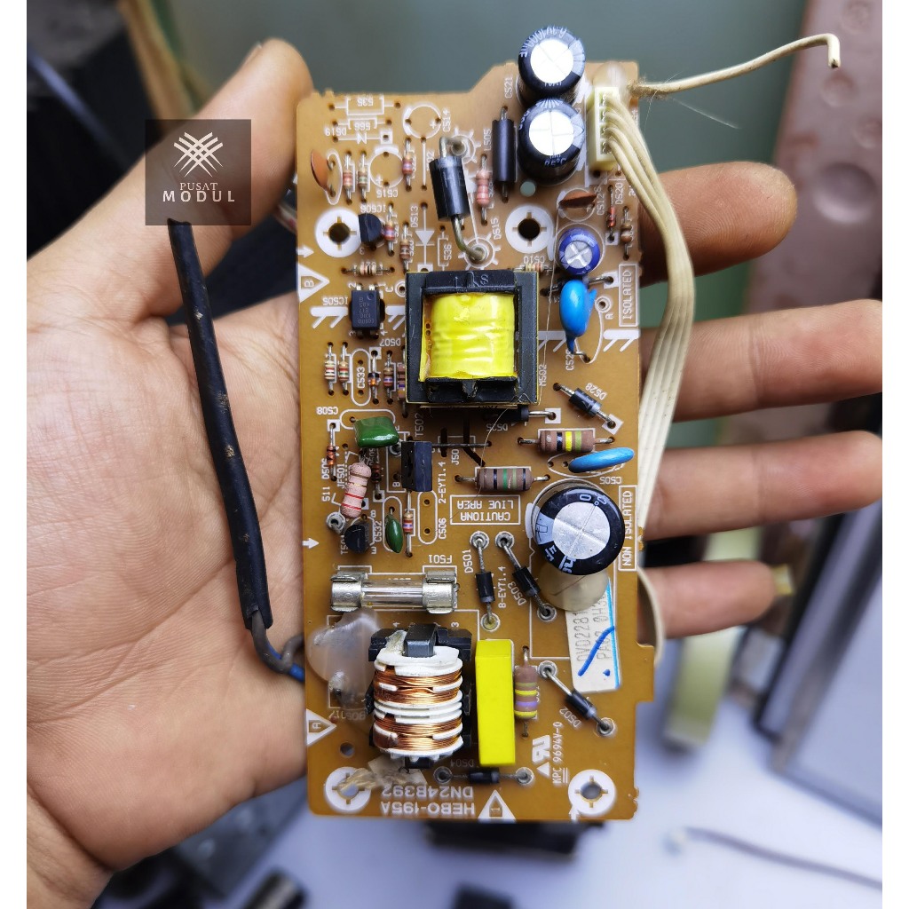 Polytron DVD PSU DN24B392 / POLYTRON HEBO-195A DVD PLAYER PSU | Shopee ...