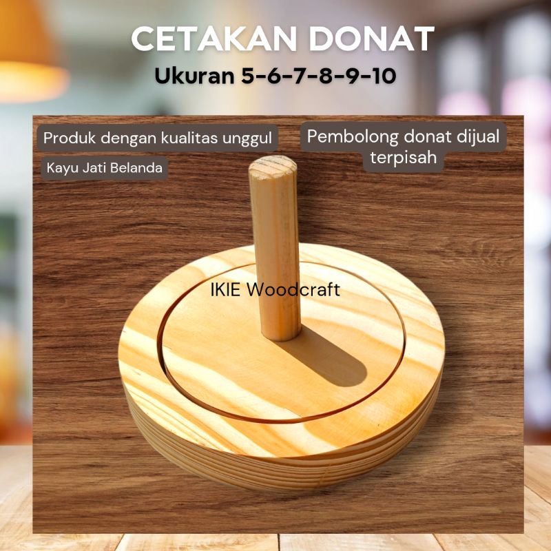 IKIE (R) ring-shaped donut mold | Hole punch sold separately | Premium ...