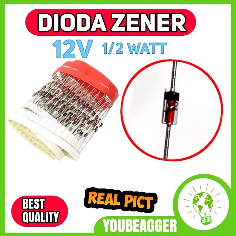 Zener Diode 12v 1/2 watt | Shopee Philippines