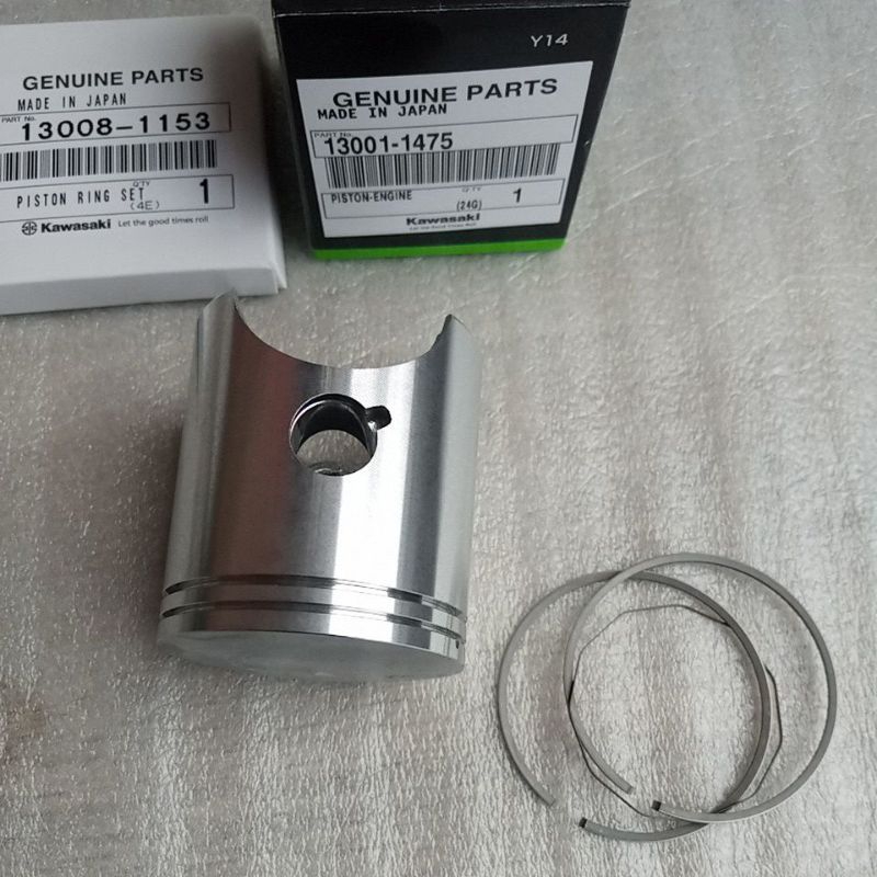 Piston Piston Piston Code B 75 B75 Ninja Rr R Ss Original Kawasaki ...