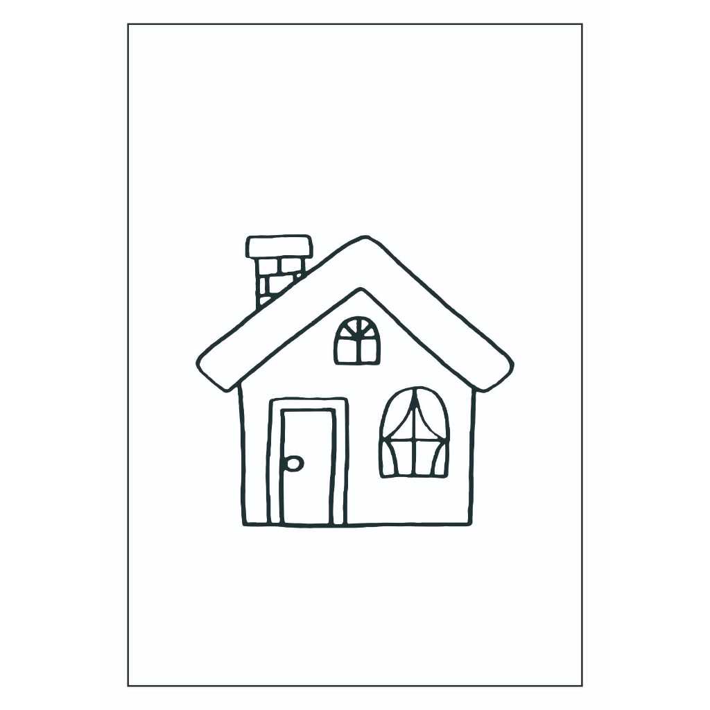 Coloring PAPER / COLORING / DRAWING PAPER / CUSTOM HOUSE | Shopee ...