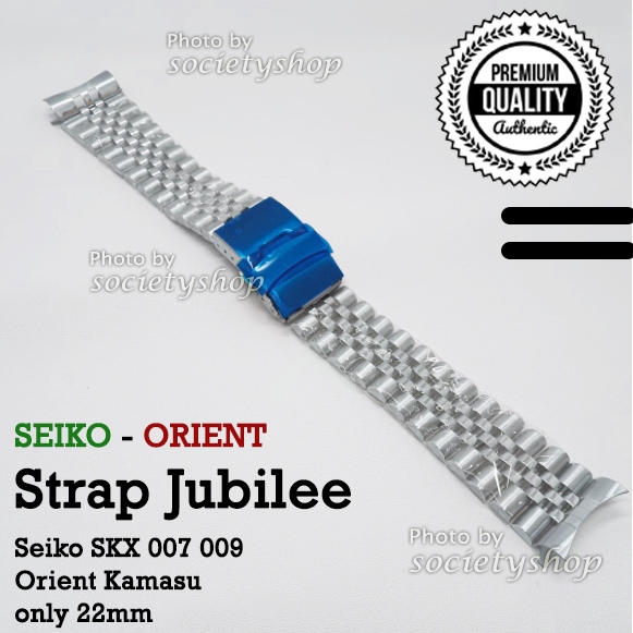 Jubilee STRAP Seiko Orient Kamasu Watch Chain 22mm SKX 007 009 Oyster ...