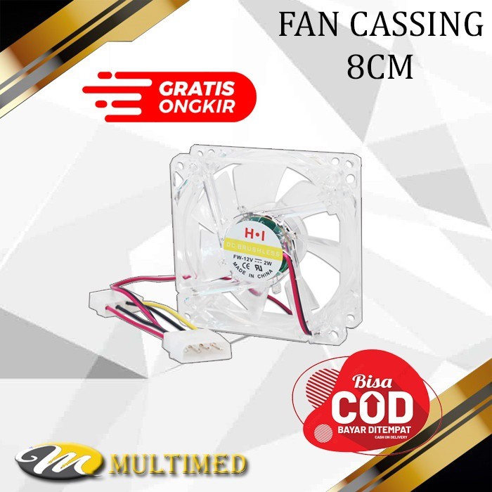 Fan Case Casing Casing Diameter 8CM Transparent | Shopee Philippines