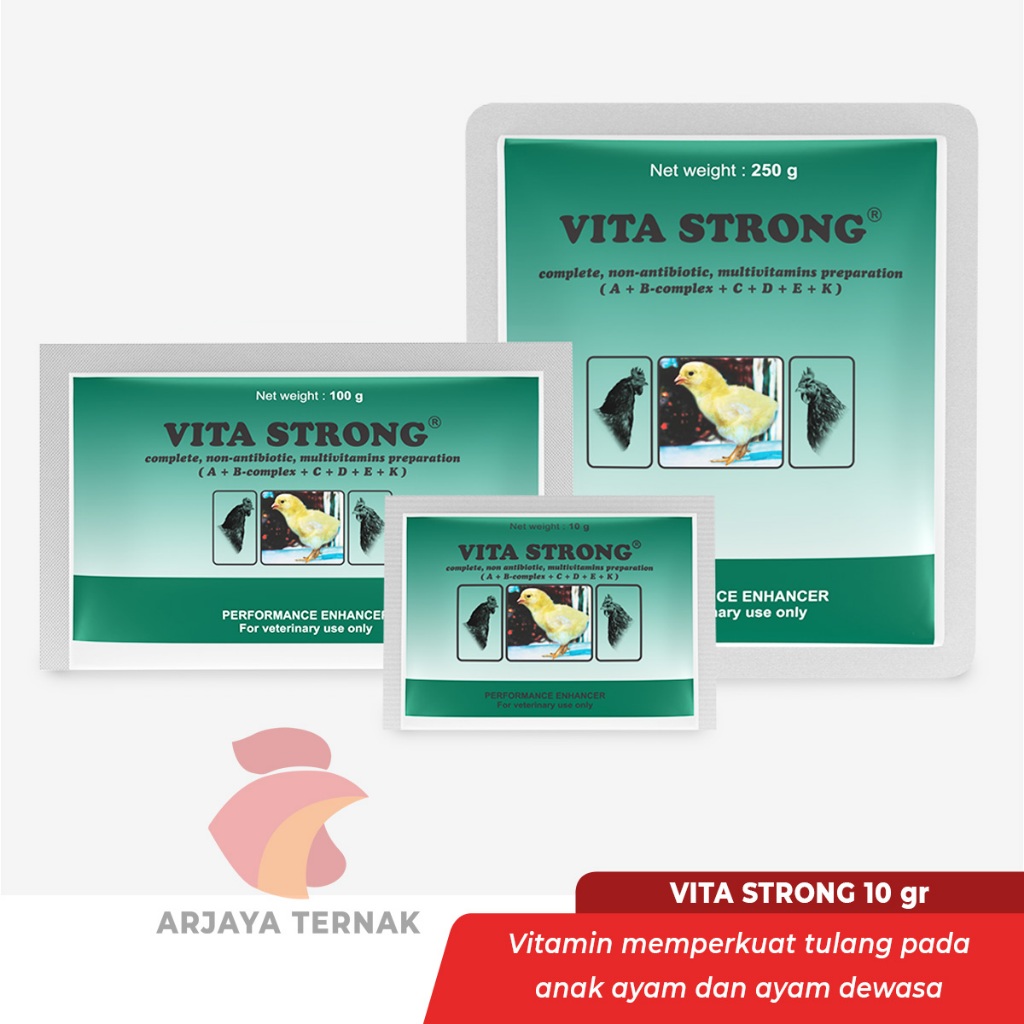 Vita Strong 10 grams Vitamins for bangkok broiler village chicks | Shopee Philippines