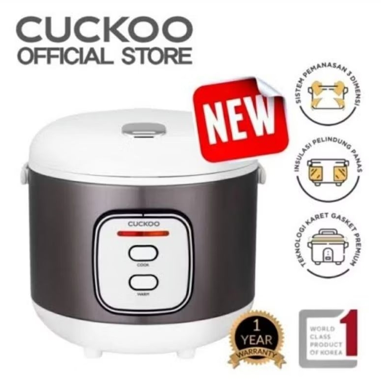 Cuckoo Low Watt Mechanical Rice Cooker 1.8L CR-1005 Magic Com Rice ...