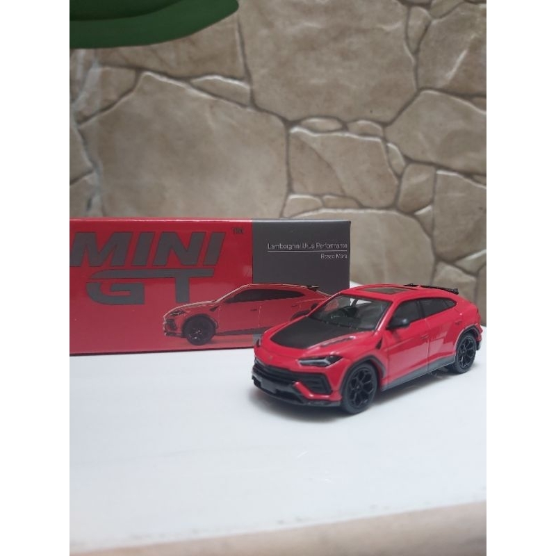 Mini GT Lamborghini Urus Performance (Rosso Mars/red) | Shopee Philippines