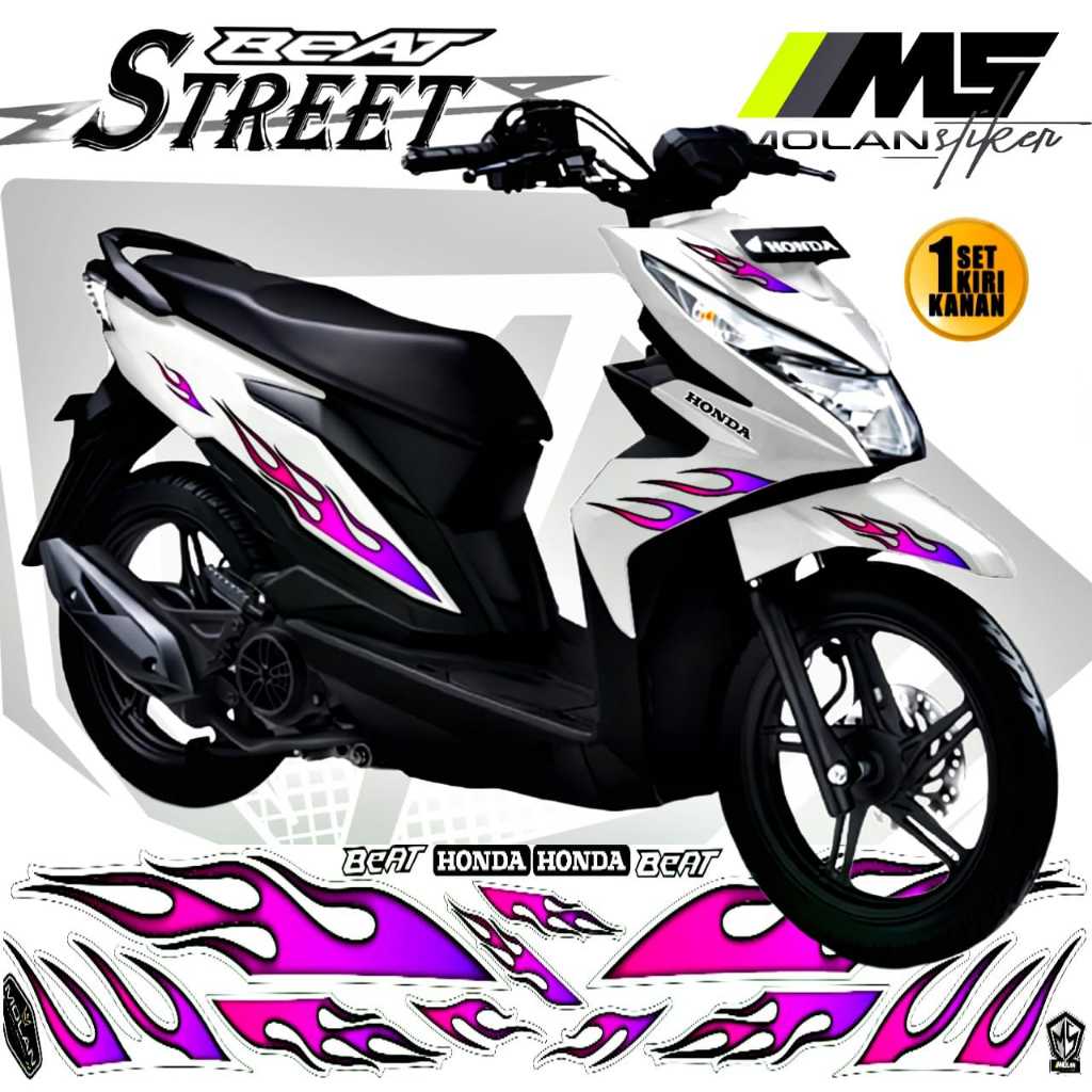 Beat Street Variation Striping Sticker Decal/Decal Beat Street/Striping ...