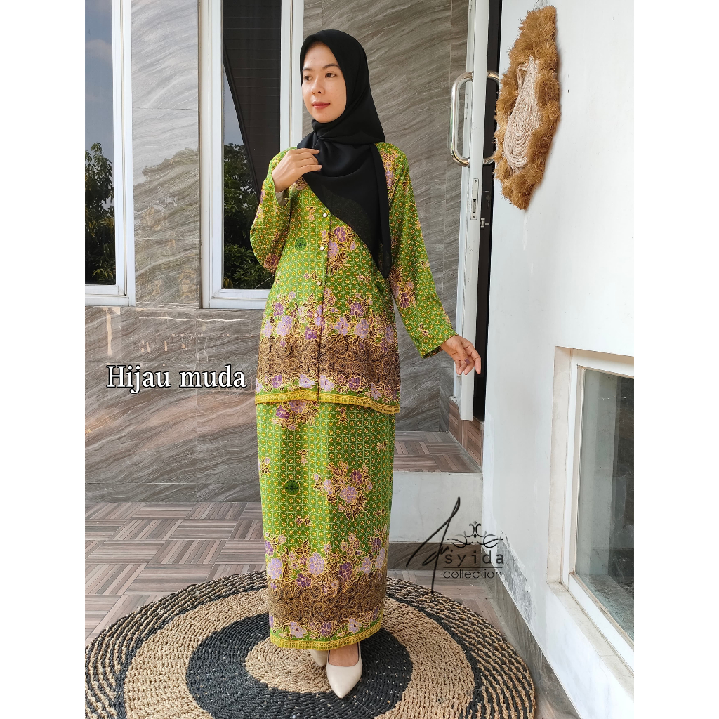 Nu MUSLIMAT SET//NU SEMI SILK ORDER UNIFORM (KS) | Shopee Philippines