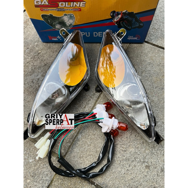 Mio sporty front turn signal lights, mx thailand model, custom | Shopee ...