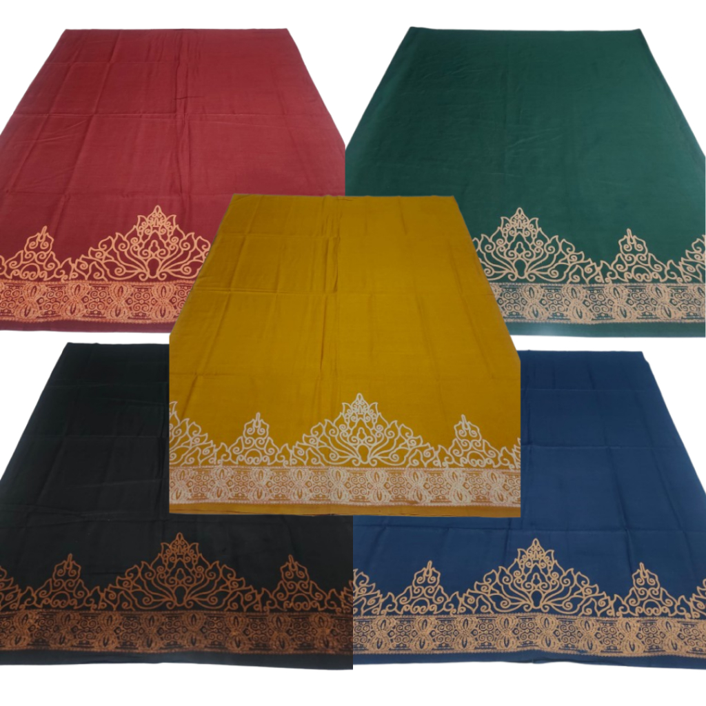 Soft batik sarong with simple motifs, you can choose the color of fine ...