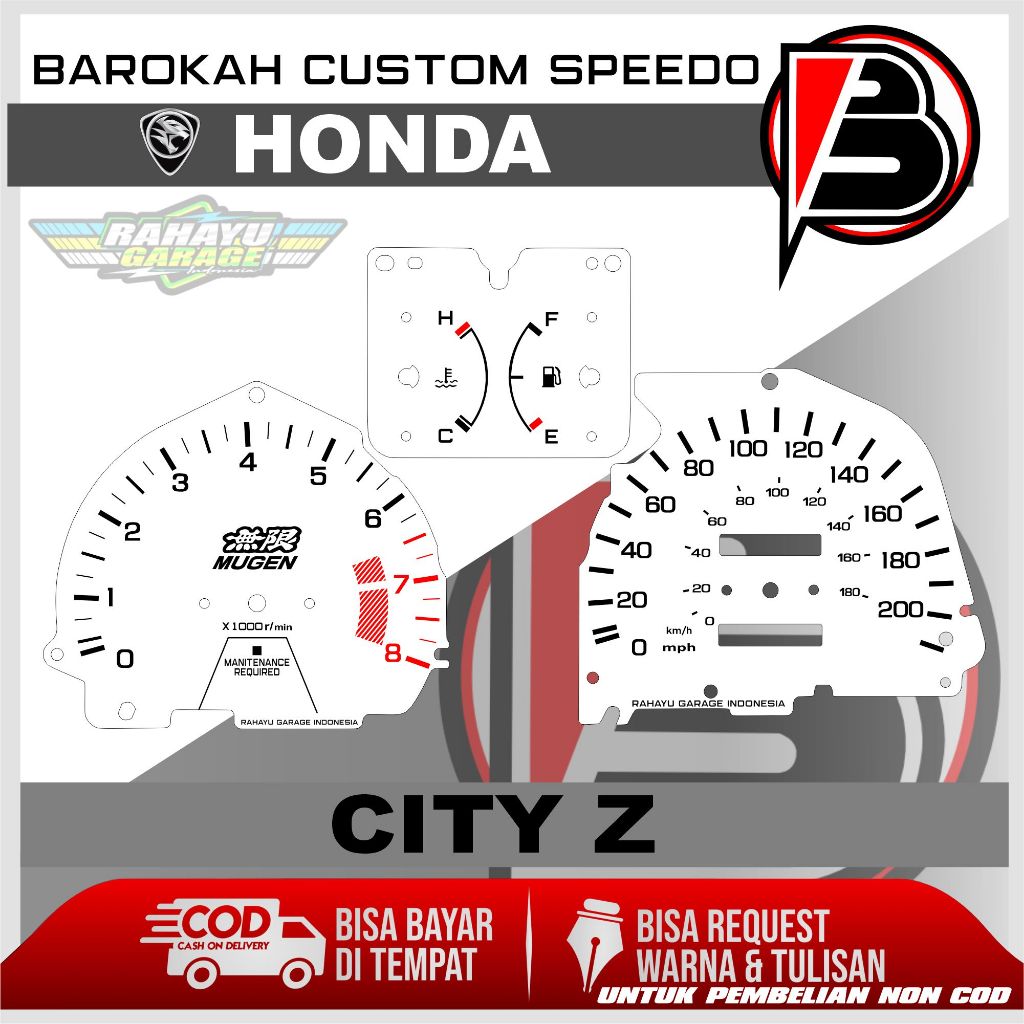 Honda CITY Z CUSTOM SPEEDOMETER BOARD | Shopee Philippines