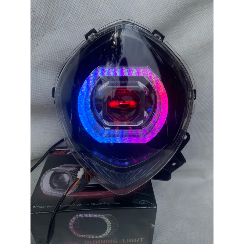 Front LIGHT REFLECTOR FINO FI BILED BILLED MATRIX X1 RGB CHANGE COLOR ...