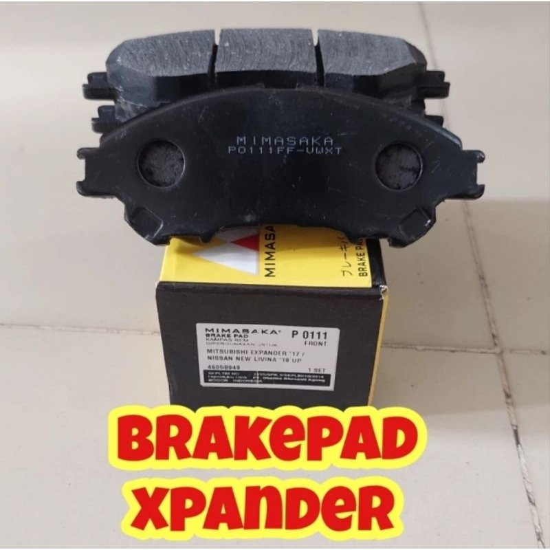 Brakepad/Front Brake Pads MITSUBISHI XPANDER / NISSAN NEW LIVINA ...