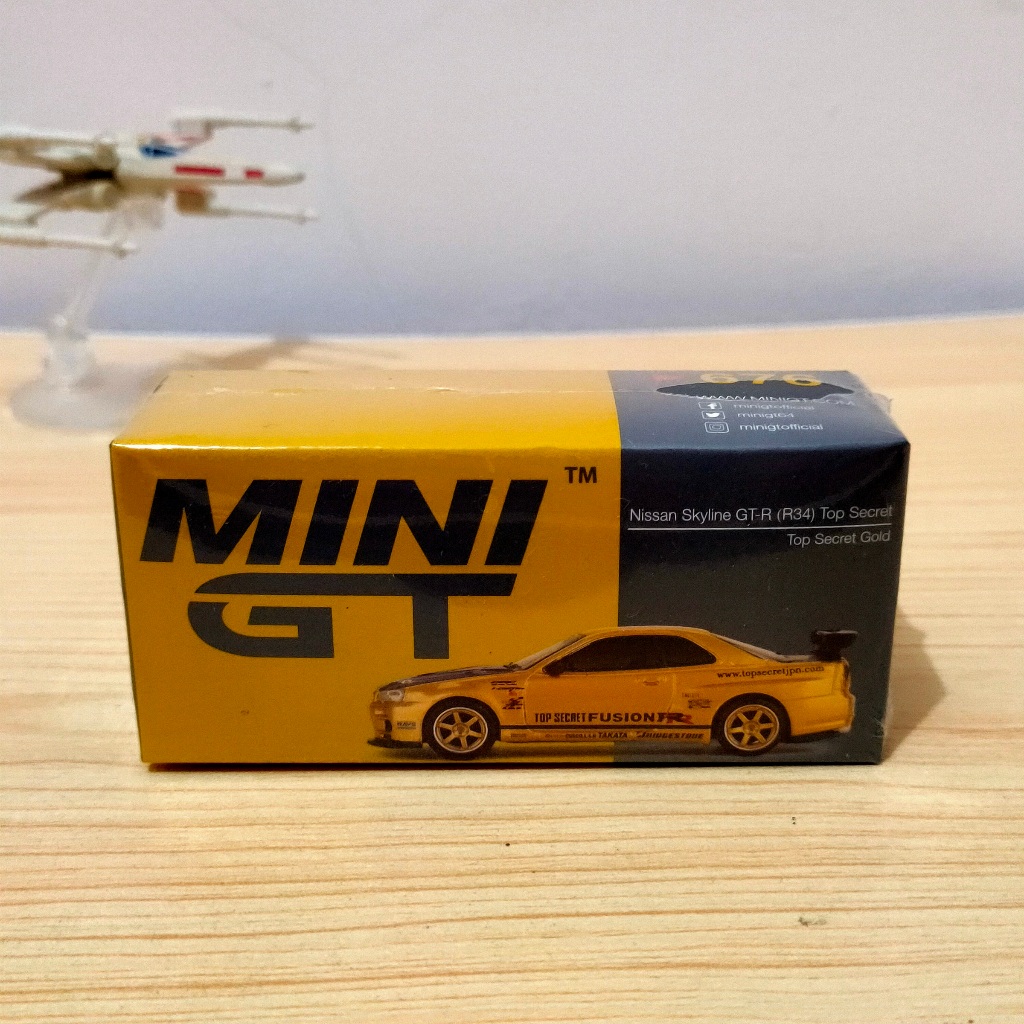 Mini GT MiniGT MGT Nissan Skyline GTR R34 Top Secret 676 | Shopee ...