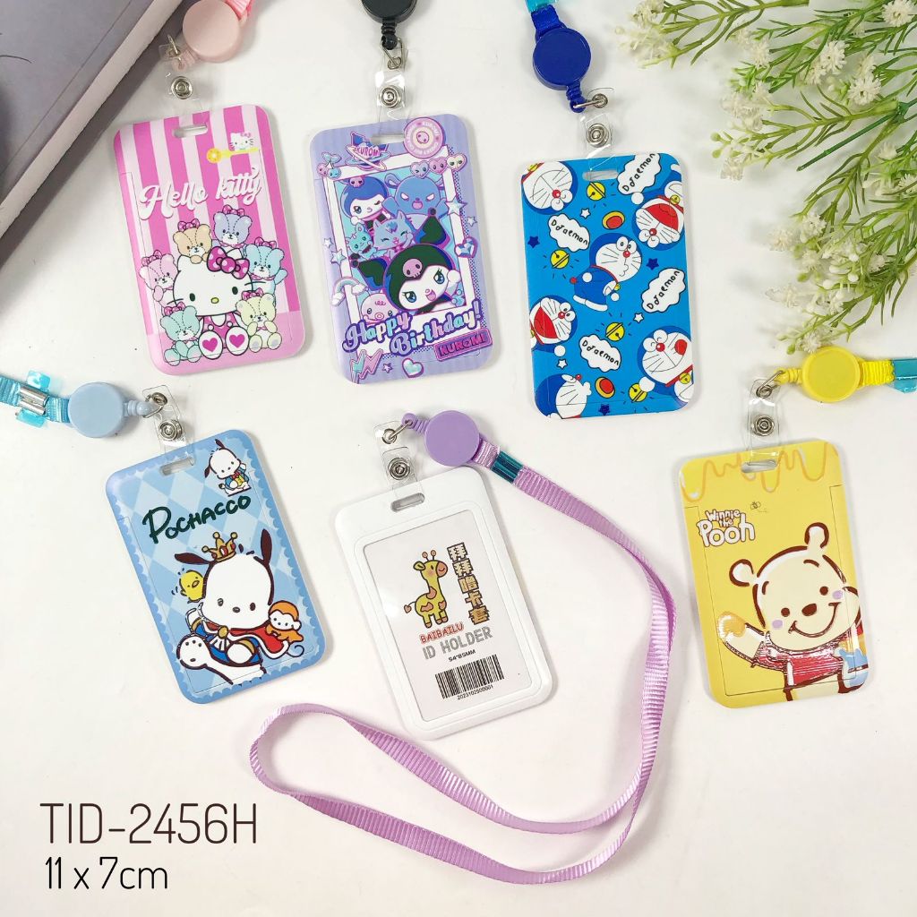 Sanrio WINNIE THE POOH DORAEMON KUROMI POCHACCO CARTOON CHARACTER ID ...