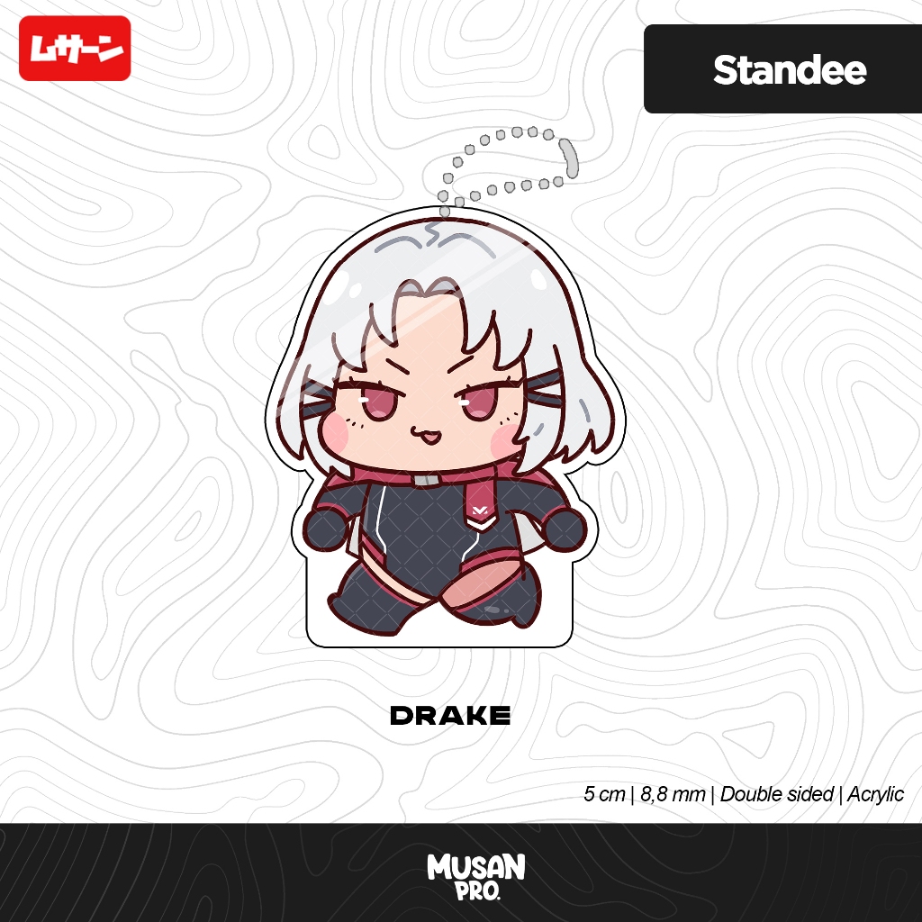 Standee NIKKE - Drake - Musan - Fan Merch | Shopee Philippines