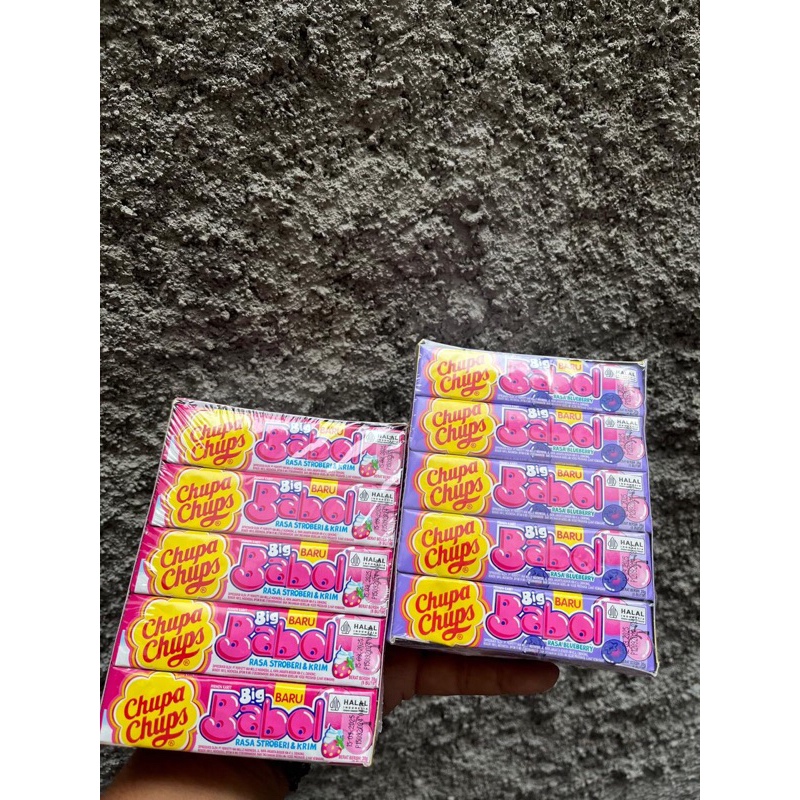 Chupa chups big babol tutty fruit stick 20Gr / 1pcs | Shopee Philippines