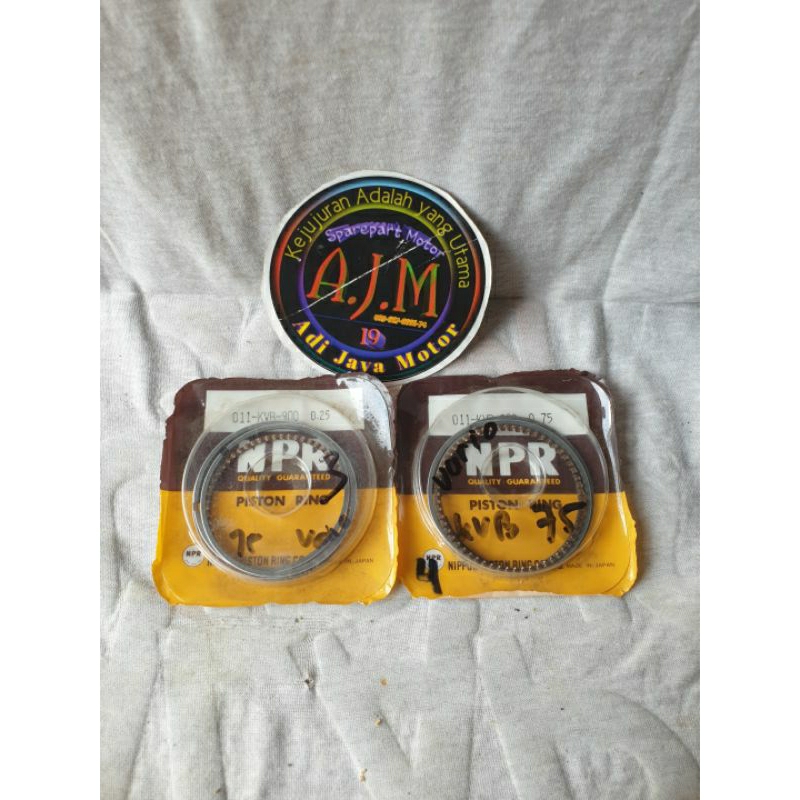 Vario KVB Oversize Os 25 75 NPR Japan Piston Ring | Shopee Philippines