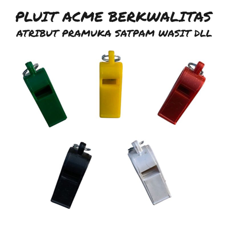 Quality ACME PLUIT SCOUT ATTRIBUTES SATPAM REFEREE AND OTHERS | Shopee ...