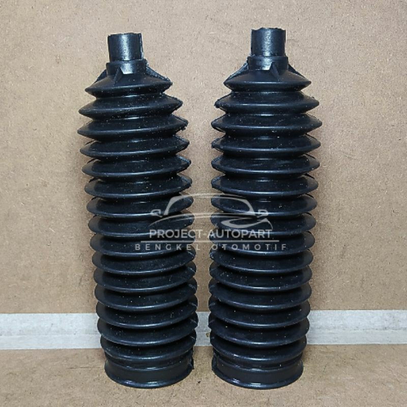 Rubber boot rack steering wheel rack end long tie rod hyundai accent ...