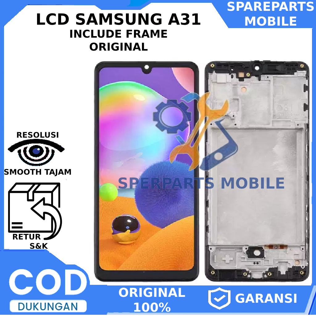 Lcd SAMSUNG A31 A315/F OLED2+FRAME NON FINGERPRINT FULLSET TOUCHSCREEN WARRANTY | Shopee Philippines