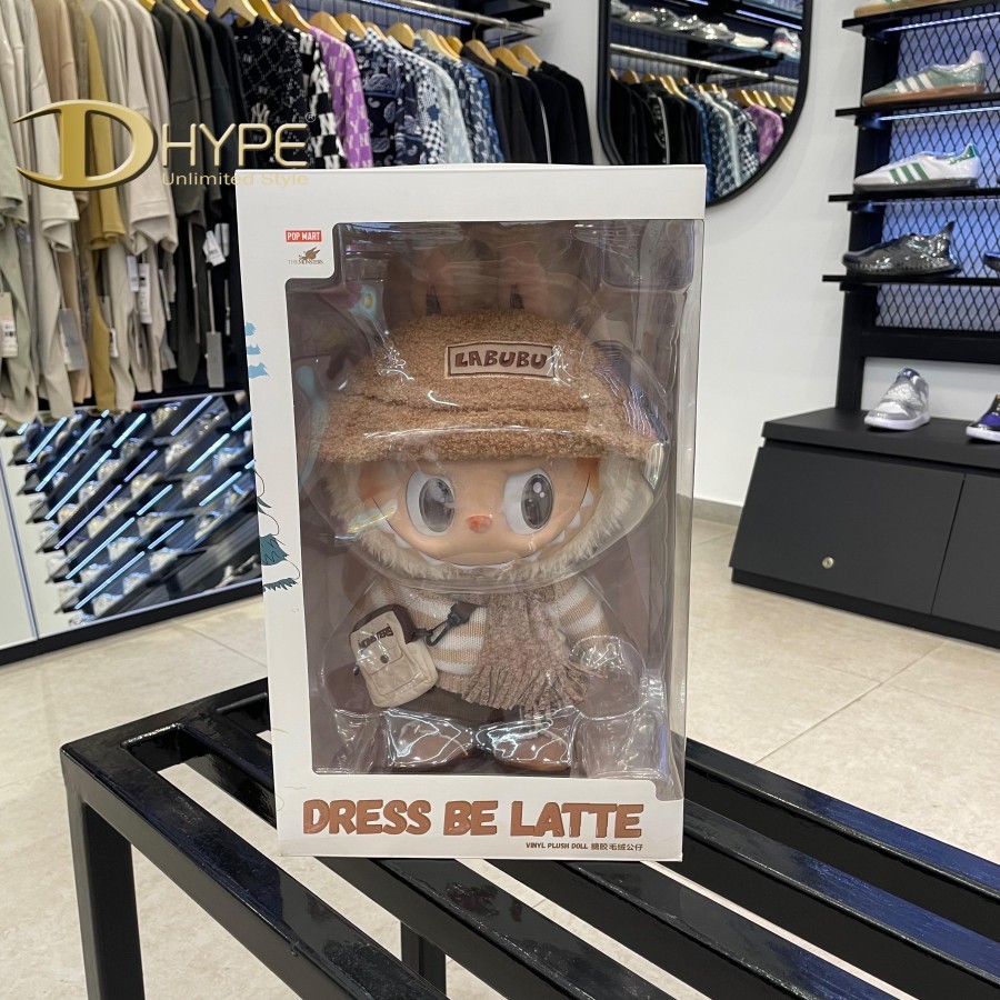 Labubu POP MART DRESS BE LATTE DOLL 38CM 100% ORIGINAL | Shopee Philippines