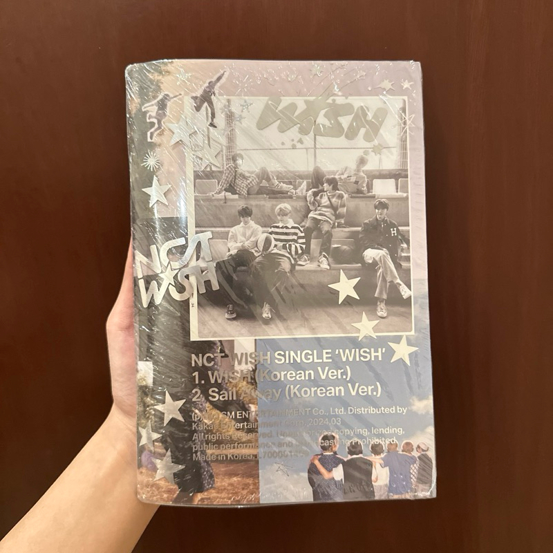 Nct WISH Debut Album - WISH Photobook ver Sealed | Shopee Philippines