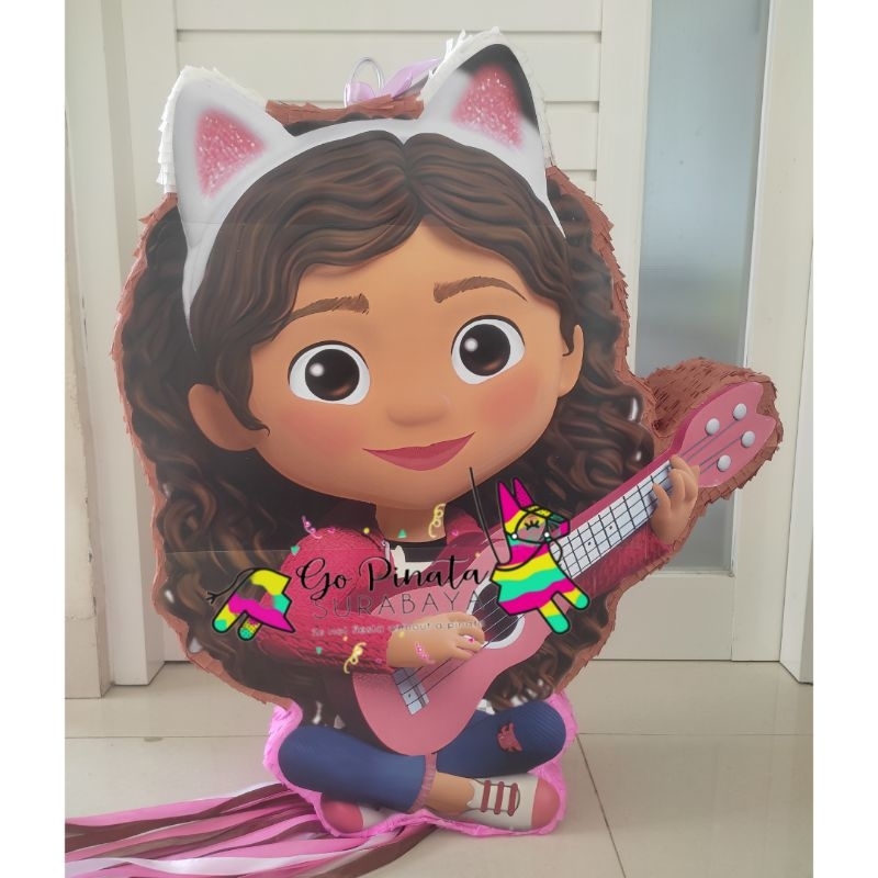 Pinata birthday pinata gaby doll house pinata pull pinata | Shopee ...
