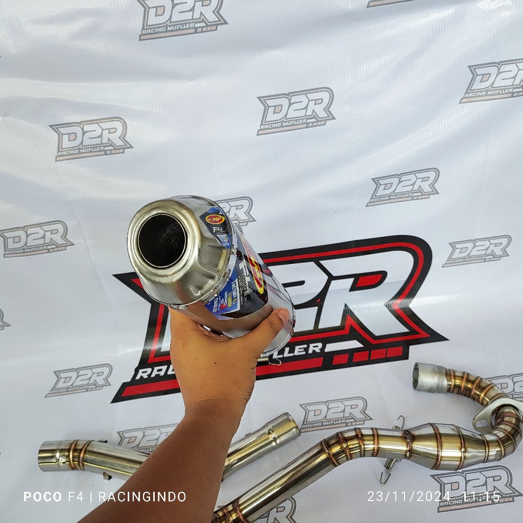 Exhaust Muffler Norifumi FMF F4.1 Big Elbow Crf 150L Klx 150 WR 155 Xtz 125 Xr 150/150 Klx D ...