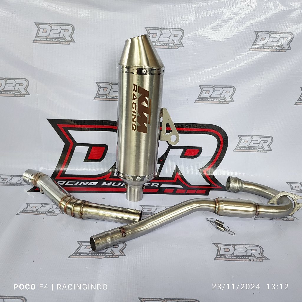Exhaust KTM xtz 125 crf 150 klx/dtracker wr 155 xr 150 dtm 150 ksr 110 ...