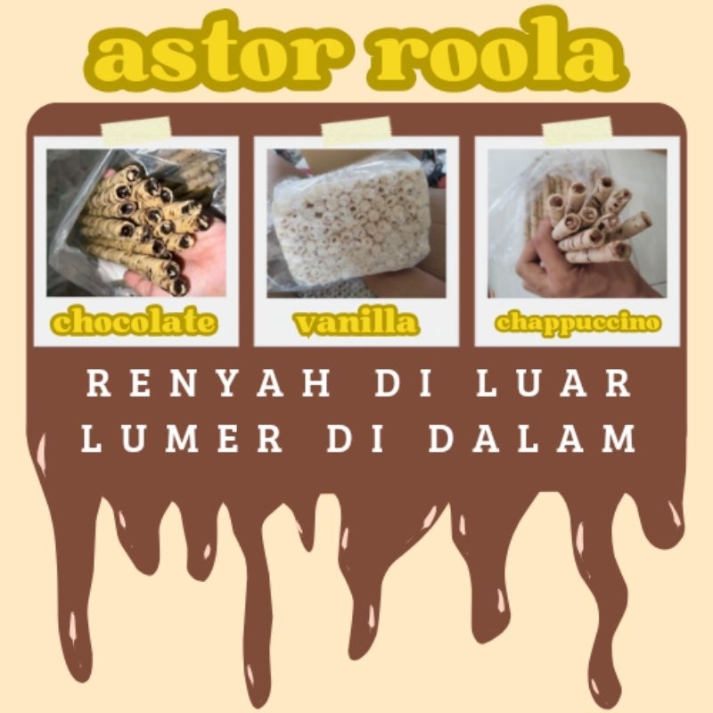 Astor ROLLA 1 KG CONTENTS CHOCOLATE, VANILLA, CAPPUCINO FULL AND SOLID ...