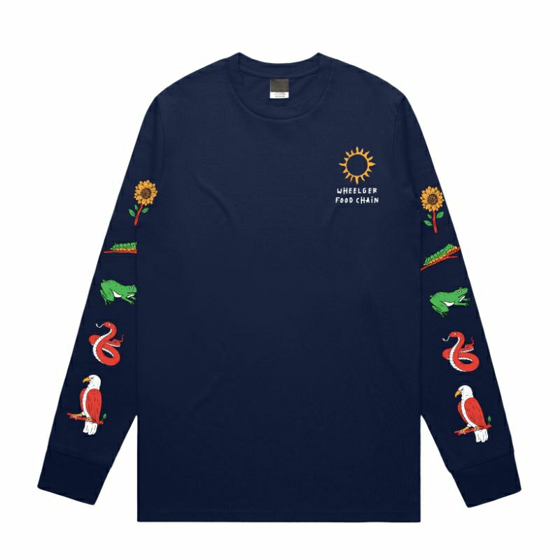 Wheelger Food Chain Tshirt - (MOUNTAIN T-SHIRT) | Shopee Philippines