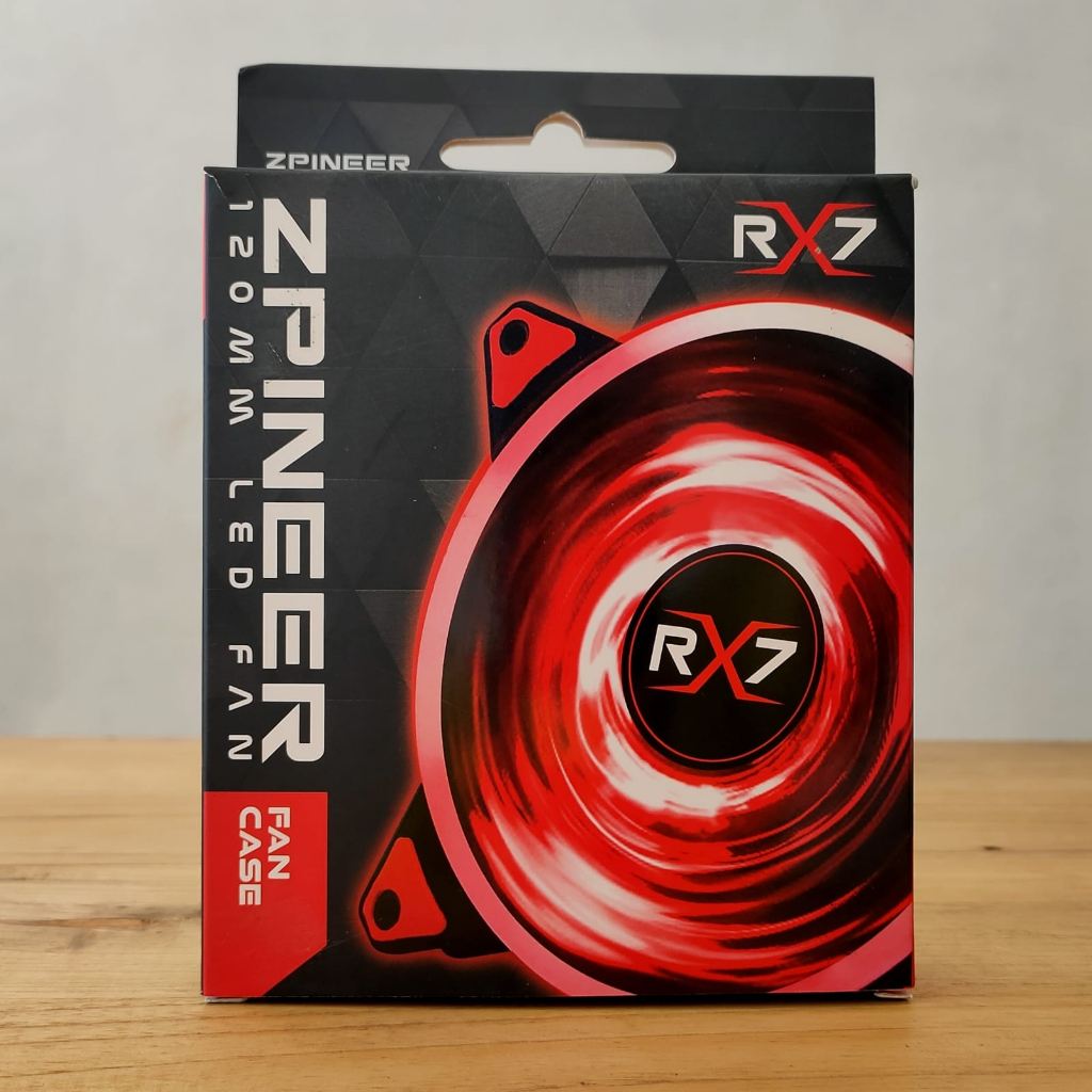 Fan CASE RX7 ZPINNER 120MM LED FAN - RAINBOW | Shopee Philippines