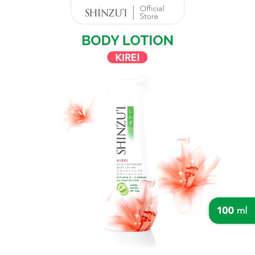 Shinzui Skin Lightening Body Lotion Kirei 100ml | Shopee Philippines