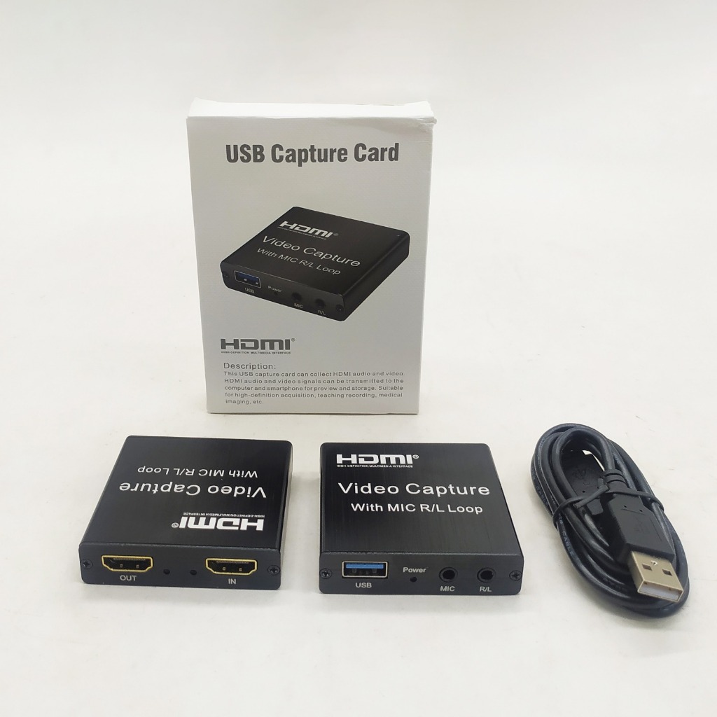 Ezcap HDMI Capture With Mic R/L Loop HDMI Capture With Mic R/L Loop ...