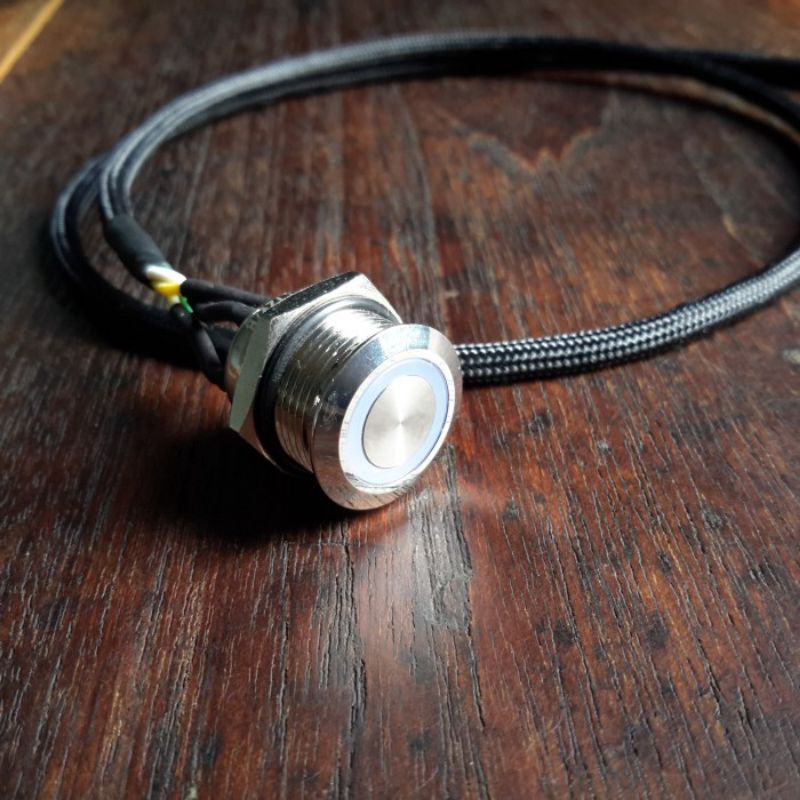 TOMBOL Power Push Button Vandal Switch Button for PC Case | Shopee ...