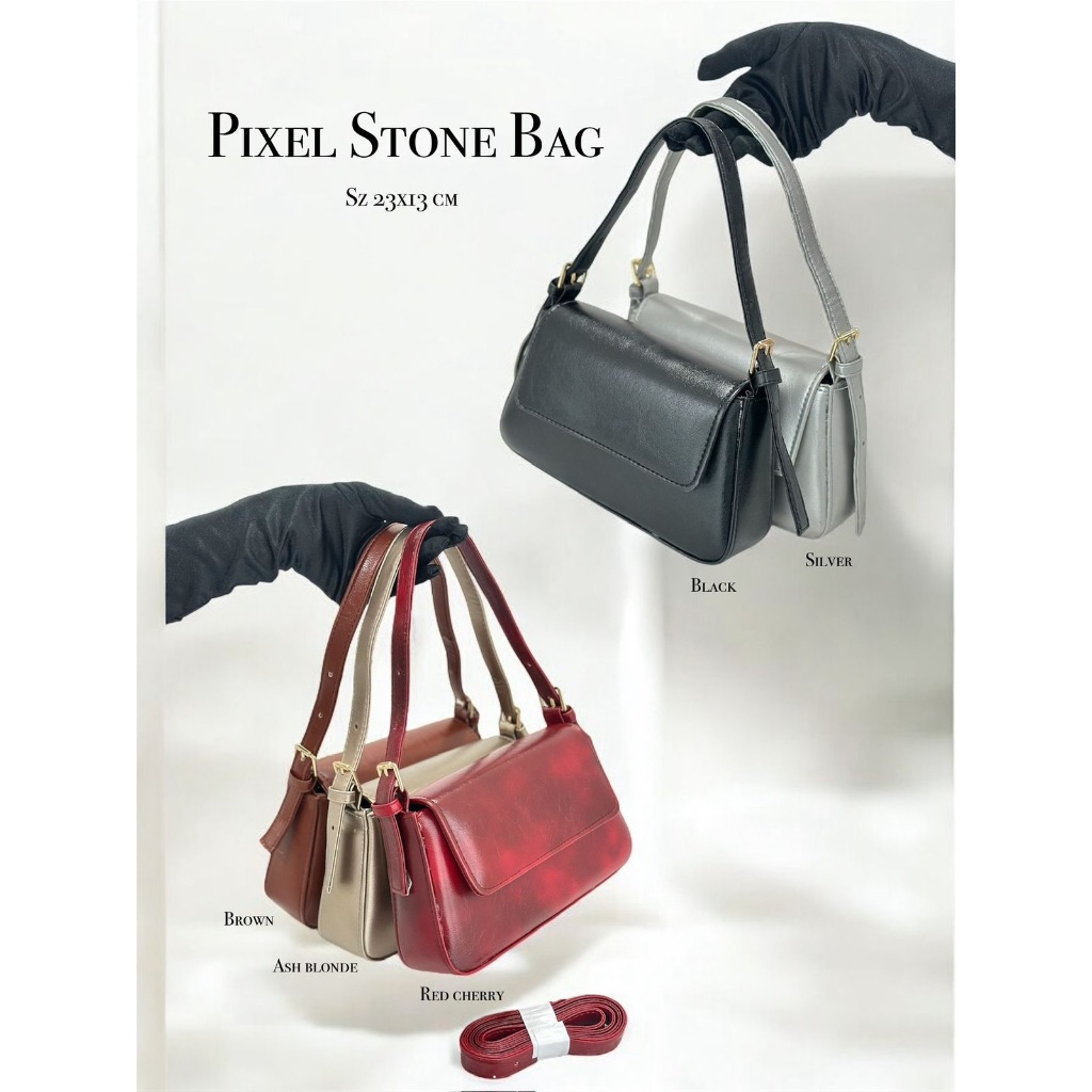 Tcg Women's Shoulderbag Pixel Stone | Shopee Philippines