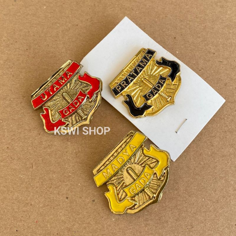 Gada Pratama Madya Utama Security Guard Pin COR System | Shopee Philippines