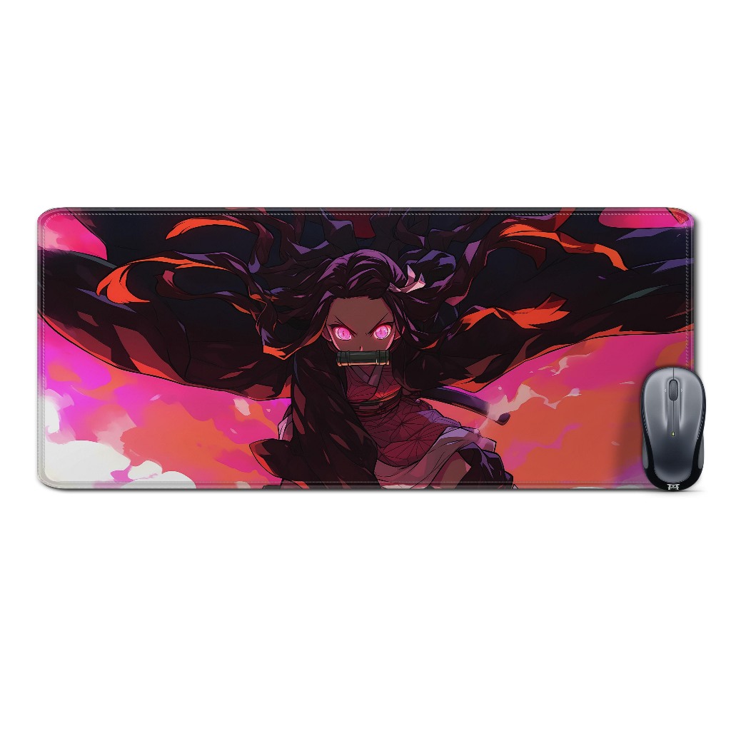 Deskmat mousepad extended anime NEZUKO KAMADO SLASH - KIMETSU NO YAIBA ...