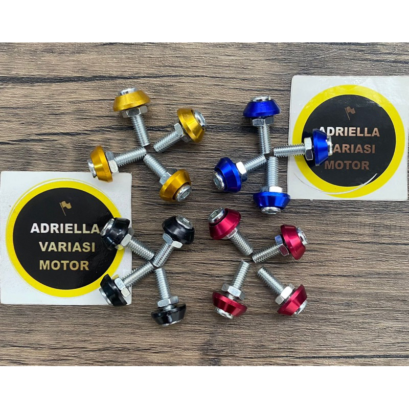 Universal motorbike number plate bolts | Shopee Philippines